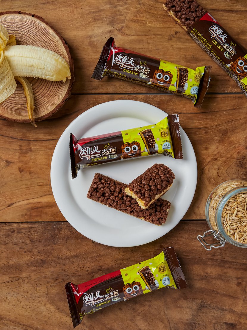 ktown4u.com : [NONGSHIM] KELLOGG'S Checks Chocofun Chocobanana bar 100g*1EA